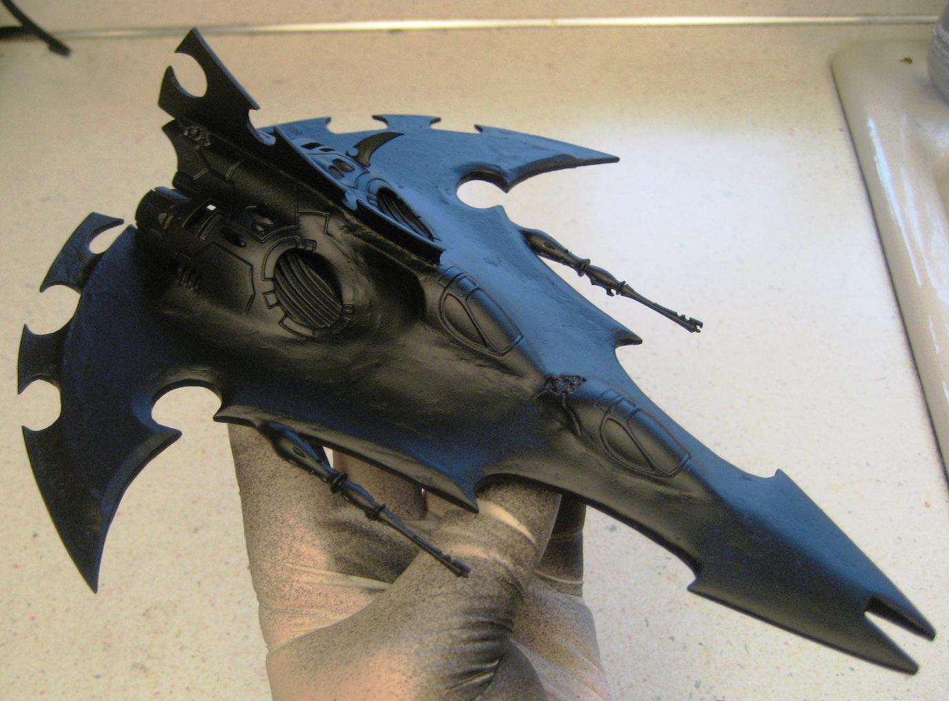 Dark Eldar, Void Raven, Voidraven - WIP Basecoat - Gallery - DakkaDakka